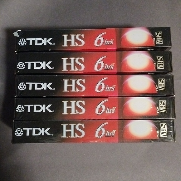 TDK | Other | Tdk Premium Quality Hs Vhs Bundle | Poshmark